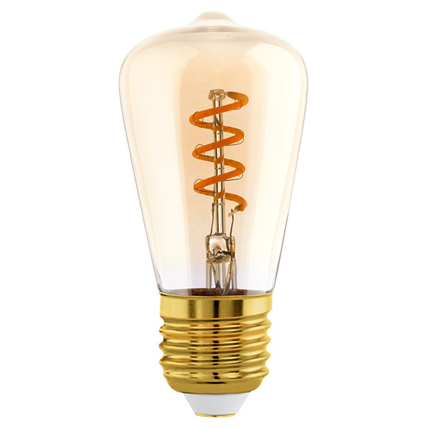Eglo LED lamp E27 | Edison ST48 | Filament | Goud | 2000K | Dimbaar 4W Eglo 123led.nl